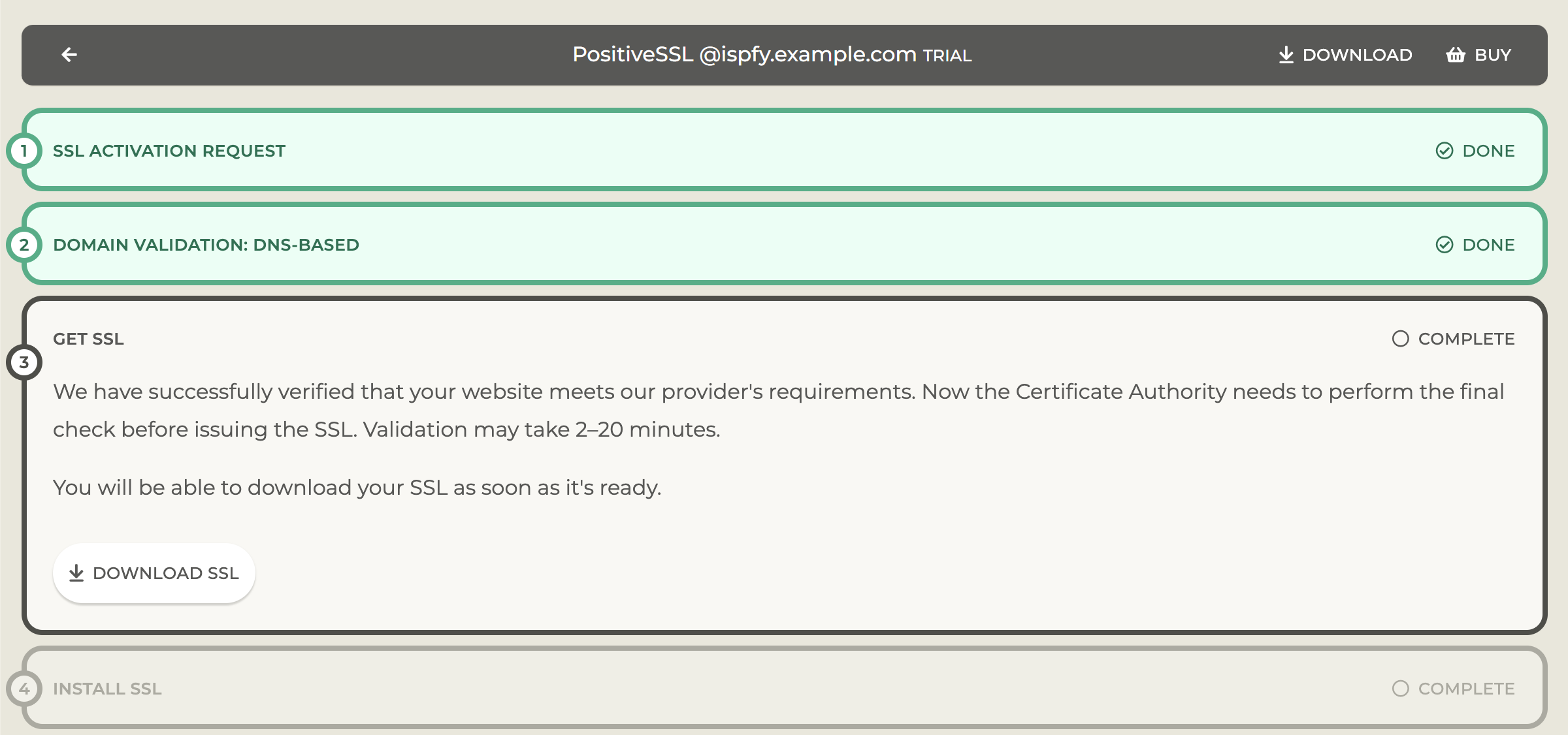 Como comprar e ativar um certificado SSL | Wiki do ISPFY